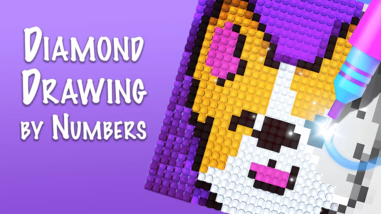Diamond Drawing by Numbers | Instantly Play Games Online for Free!
