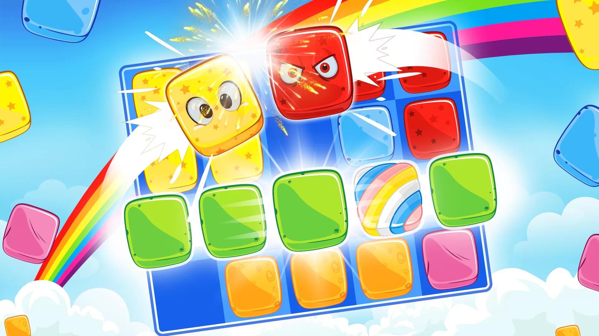 Gummy Blocks Battle | Instantly Play Games Online for Free!